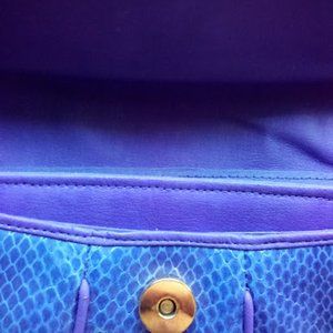 Contessa | Bags | Contessa Snakeskin Purple Bag | Poshmark